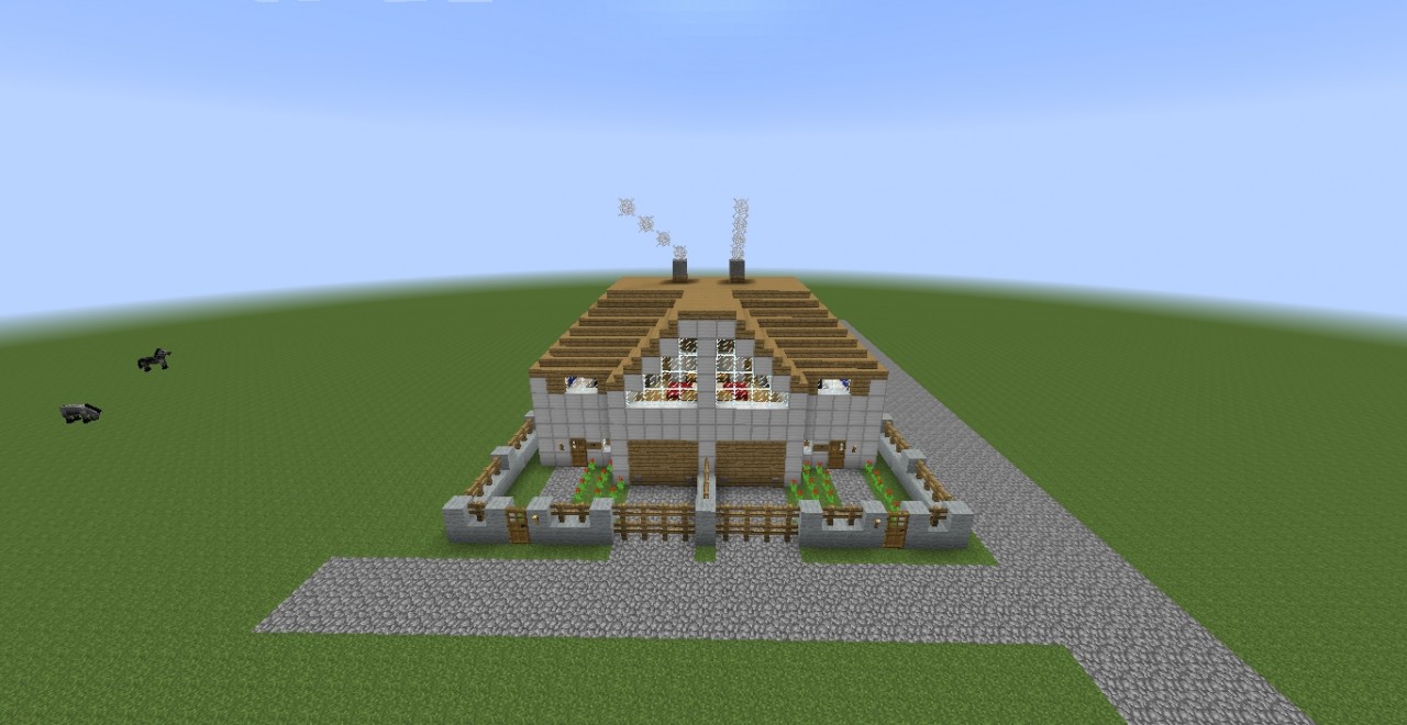 Semi-detached house [IRON] Minecraft Map
