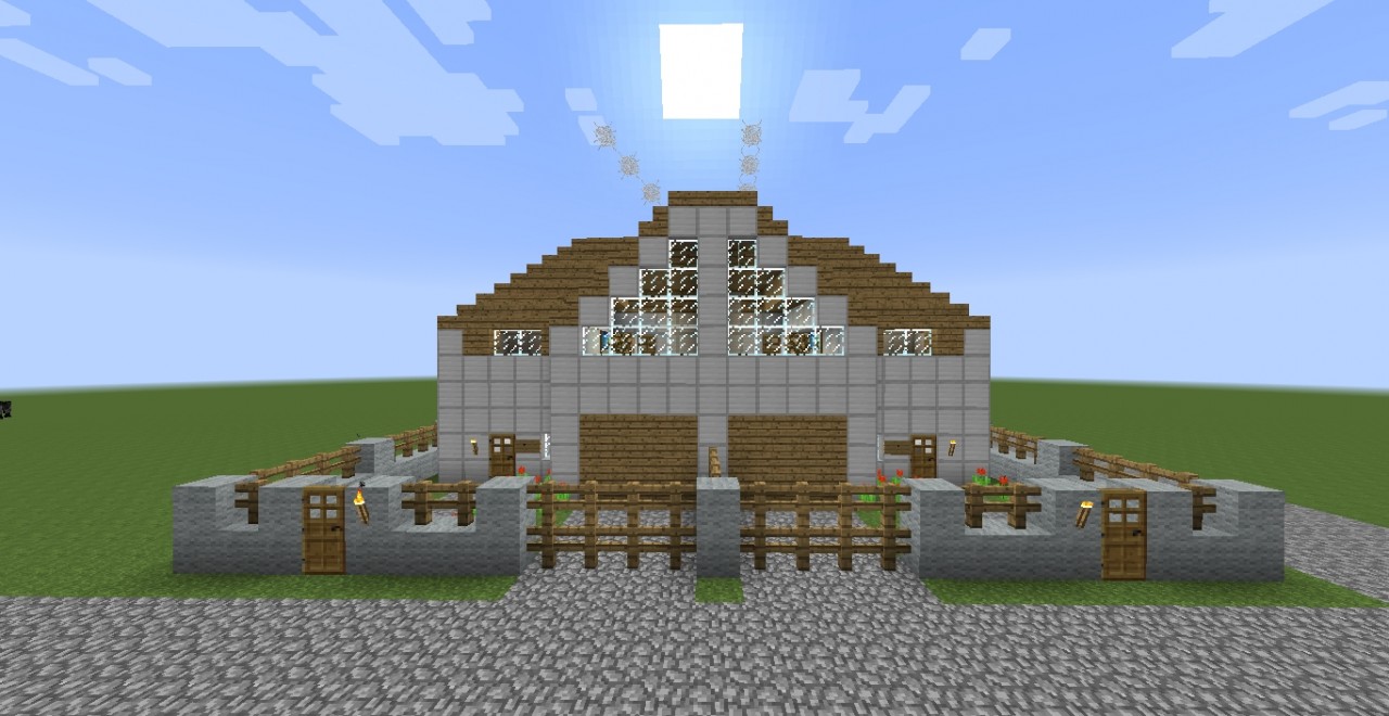 Semi-detached house [IRON] Minecraft Map