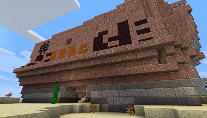 Star Wars Sandcrawler Minecraft Map