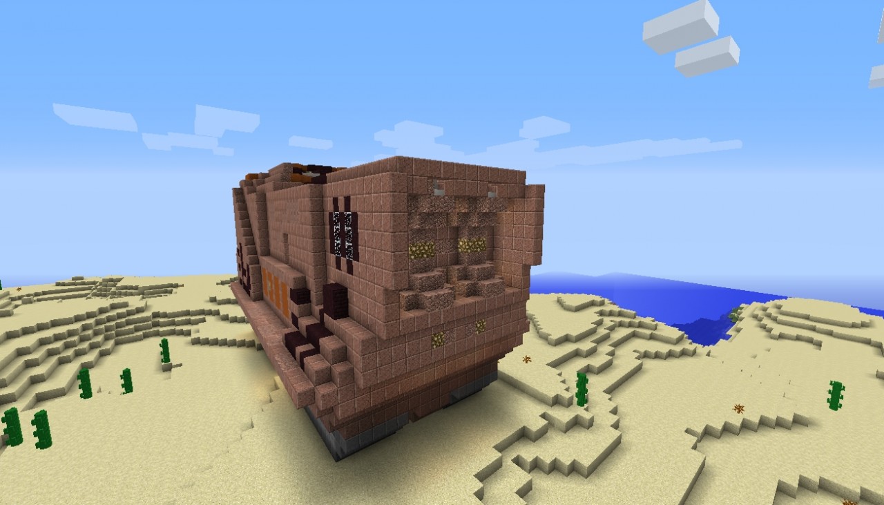 Star Wars Sandcrawler Minecraft Map