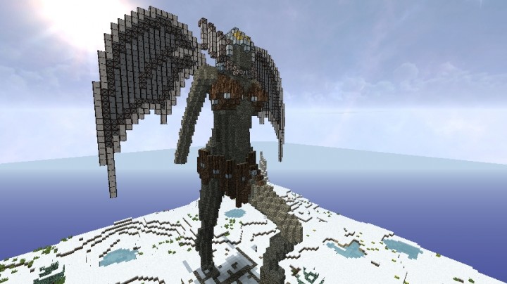 Valkyrie Statue Minecraft Map