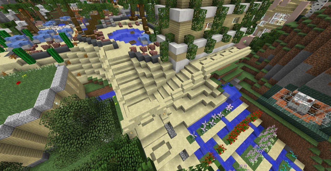 a creative world (WIP) Minecraft Map