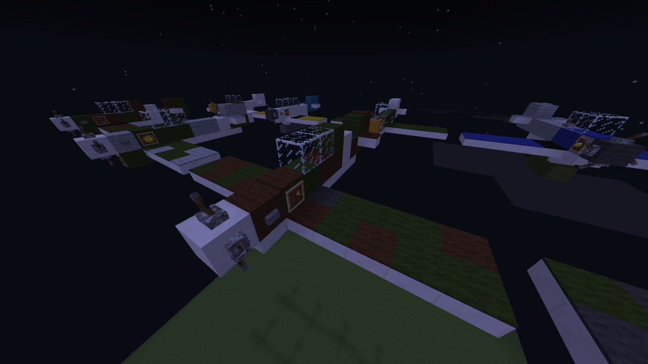WW2 Allies Plane Pack Minecraft Map