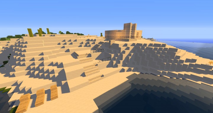 Desert villa Minecraft Map