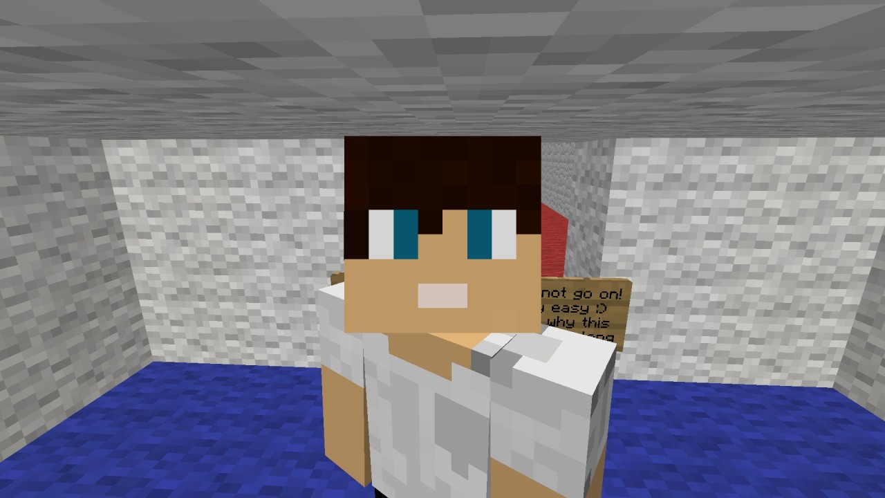 Follow the line in minecraft! Minecraft Map