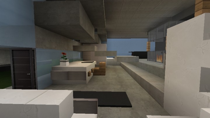 Rundown - Modern House Minecraft Map
