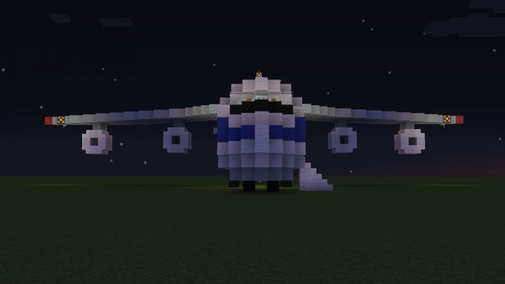 Antonov AN124 Ruslan Minecraft Map