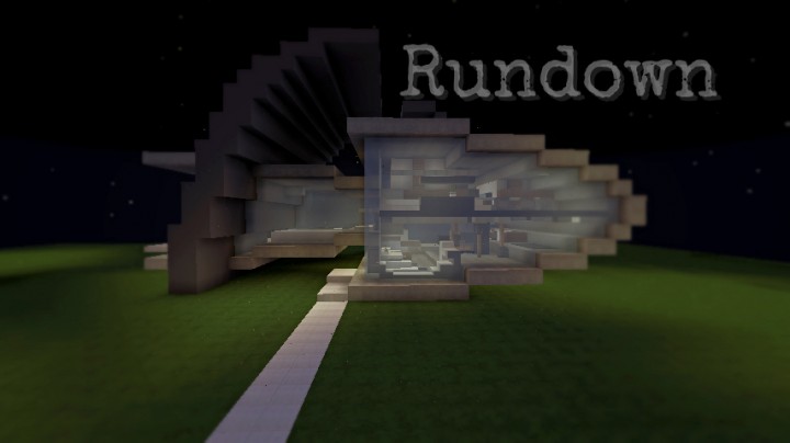 Rundown - Modern House Minecraft Map