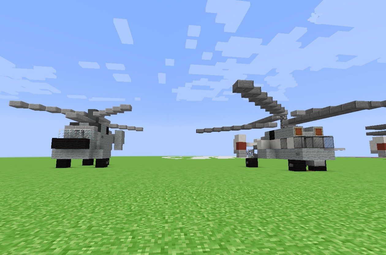 Kamov Ka-27 Helicopter Russian Navy Aviation Minecraft Map