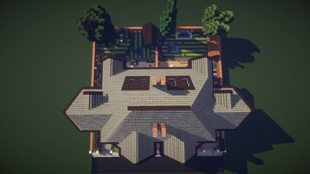 1930's British Suburban Houses Minecraft Map