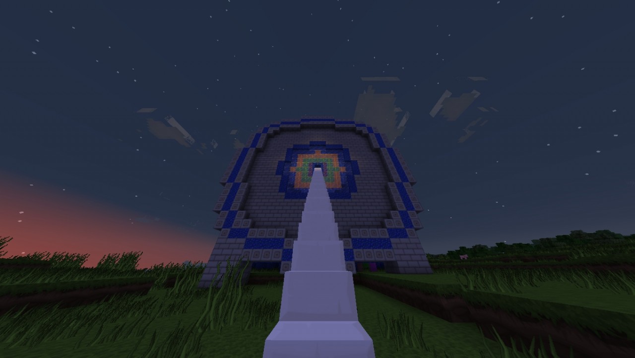 Portal To The Blue Dimesion Minecraft Map