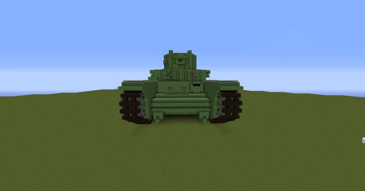 Soviet T-35 Heavy Tank Minecraft Map