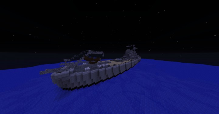 USS Missouri Minecraft Map