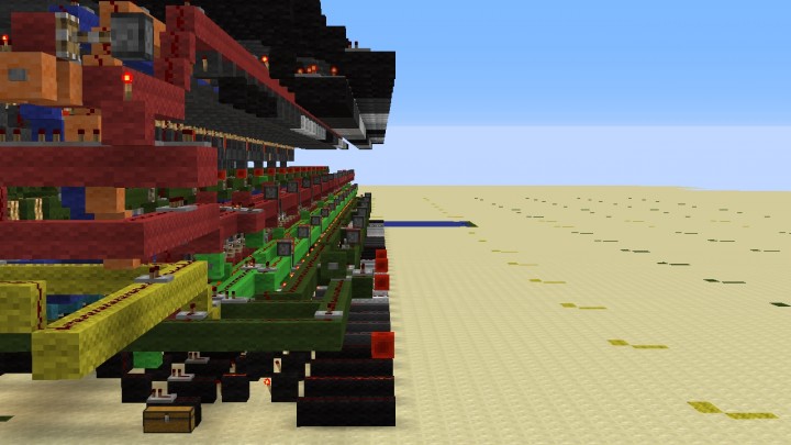 MK's Binary Multiplier V2 [34/68 bit] [296x34x19] Minecraft Map