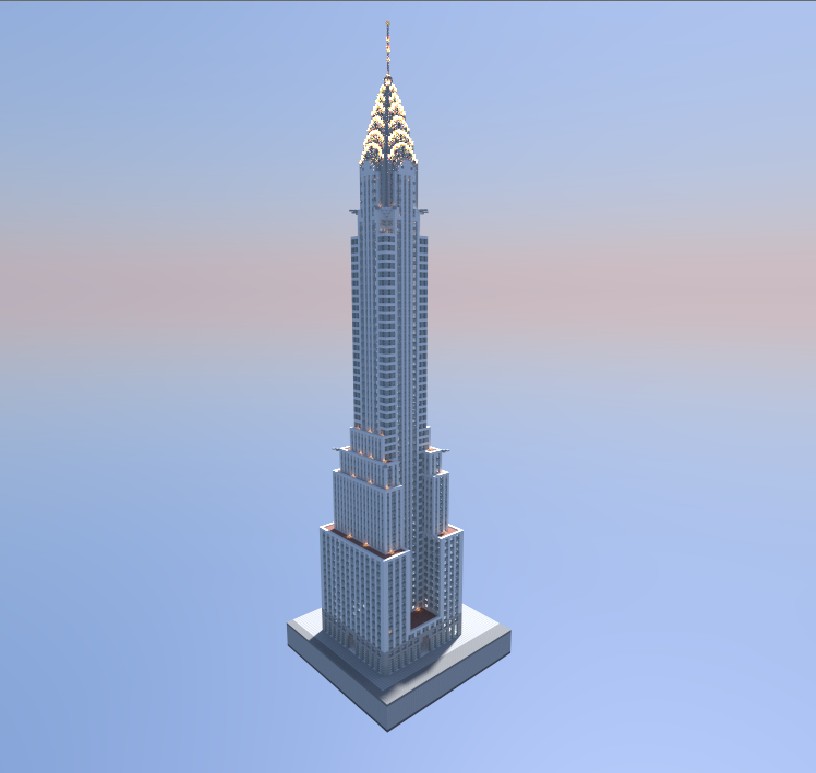 The Chrysler Building - An Art Deco Masterpiece Minecraft Map