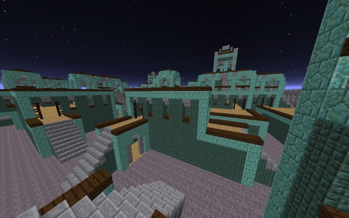 Green Village/City Minecraft Map