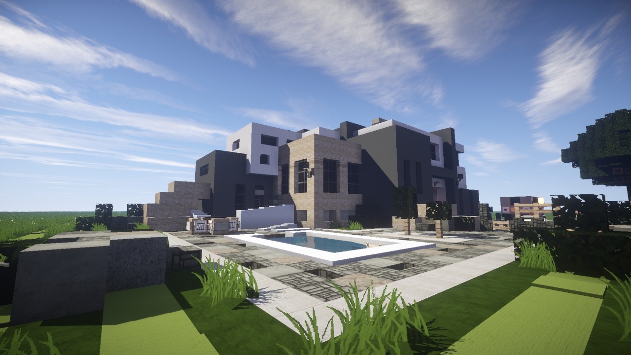 Phased - Modern house Minecraft Map