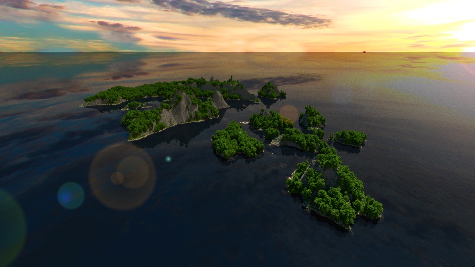 2k by 2k custom terrain map Minecraft Map