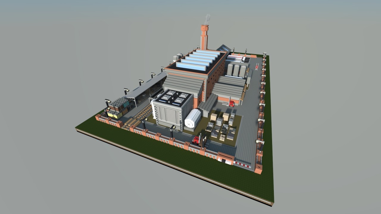 Schematic Minecraft Usine