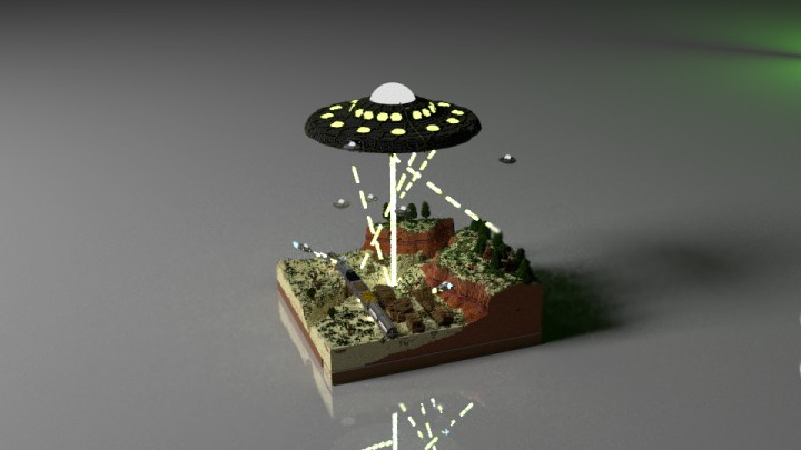 Alien Invasion Minecraft Map