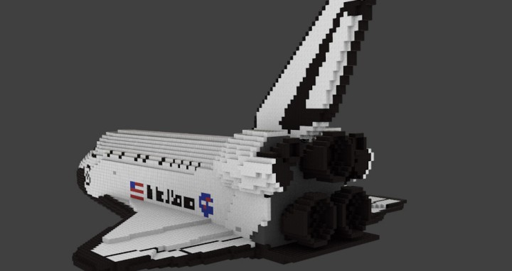 Atlantis - Space Shuttle[Download][Pop-Reel] Minecraft Map