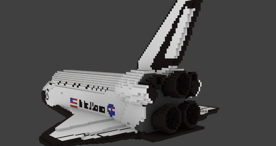 Atlantis - Space Shuttle[Download][Pop-Reel] Minecraft Map