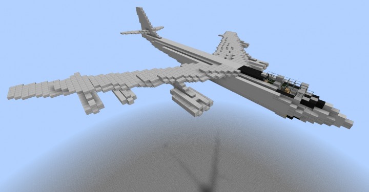 Boeing B47 Stratojet Minecraft Map