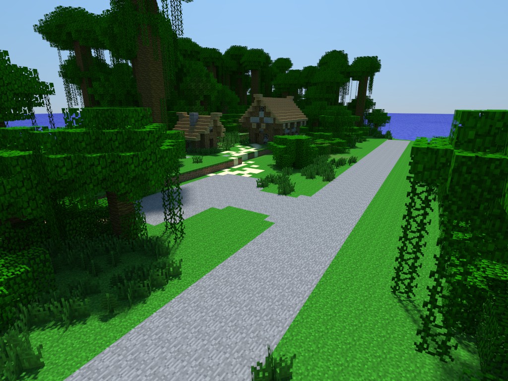 Small Pacific Island Minecraft Map