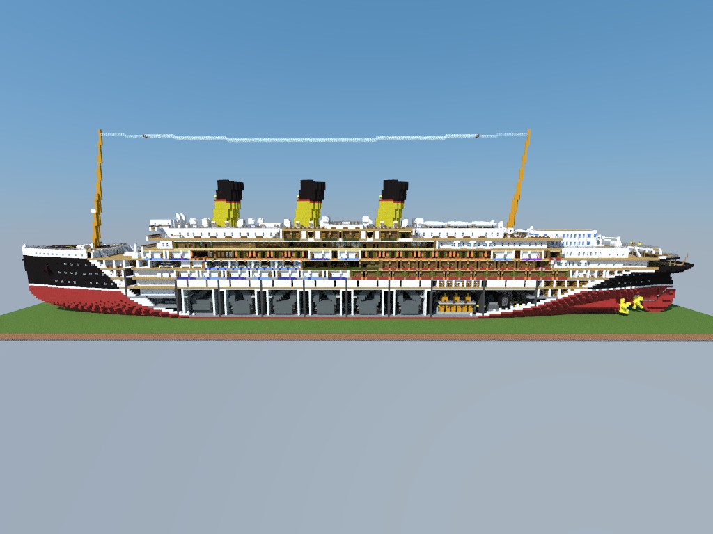 Kaiser class (ocean liners) Minecraft Map