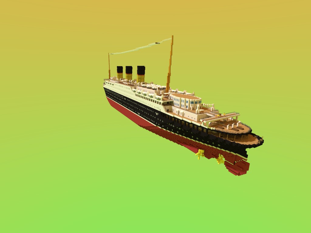 Kaiser class (ocean liners) Minecraft Map