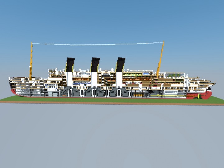 Kaiser class (ocean liners) Minecraft Map
