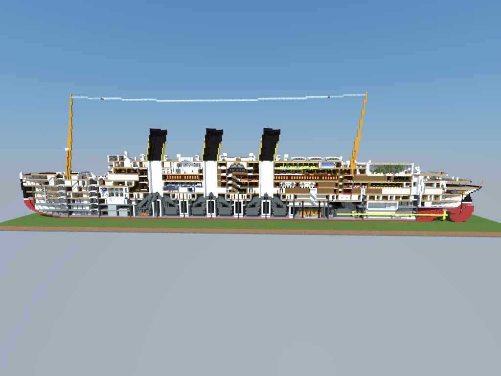 Kaiser class (ocean liners) Minecraft Map