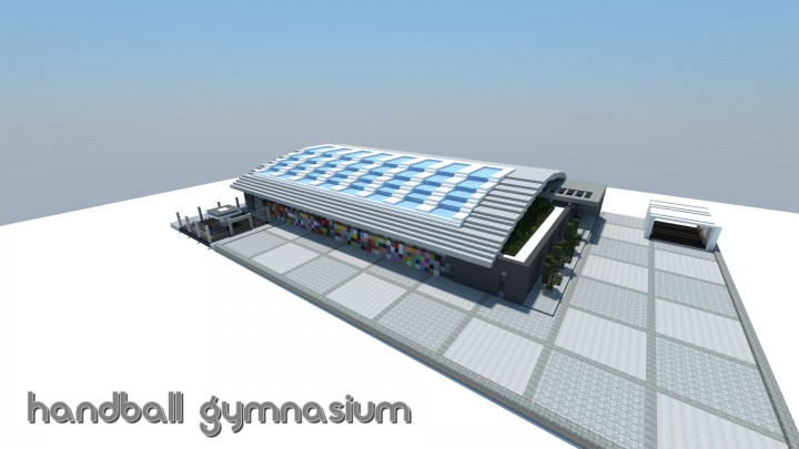 Handball gymnasium Minecraft Map