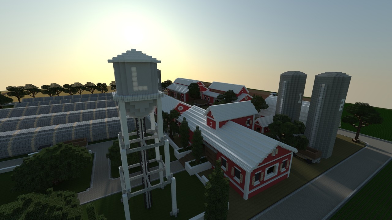 American farm Minecraft Map