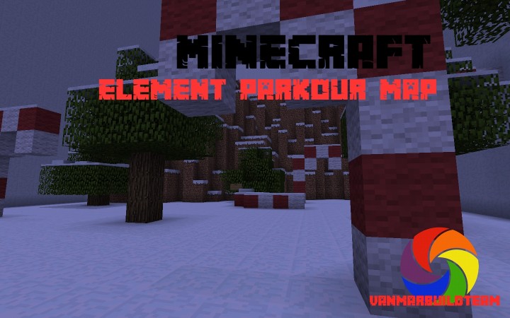 Element parkour map - VanmarBuildteam Minecraft Map