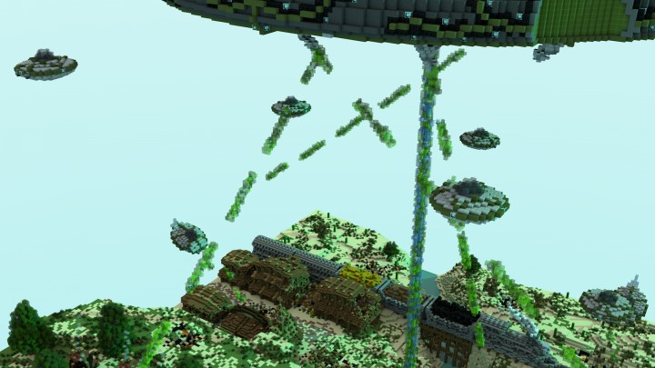 Alien Invasion Minecraft Map