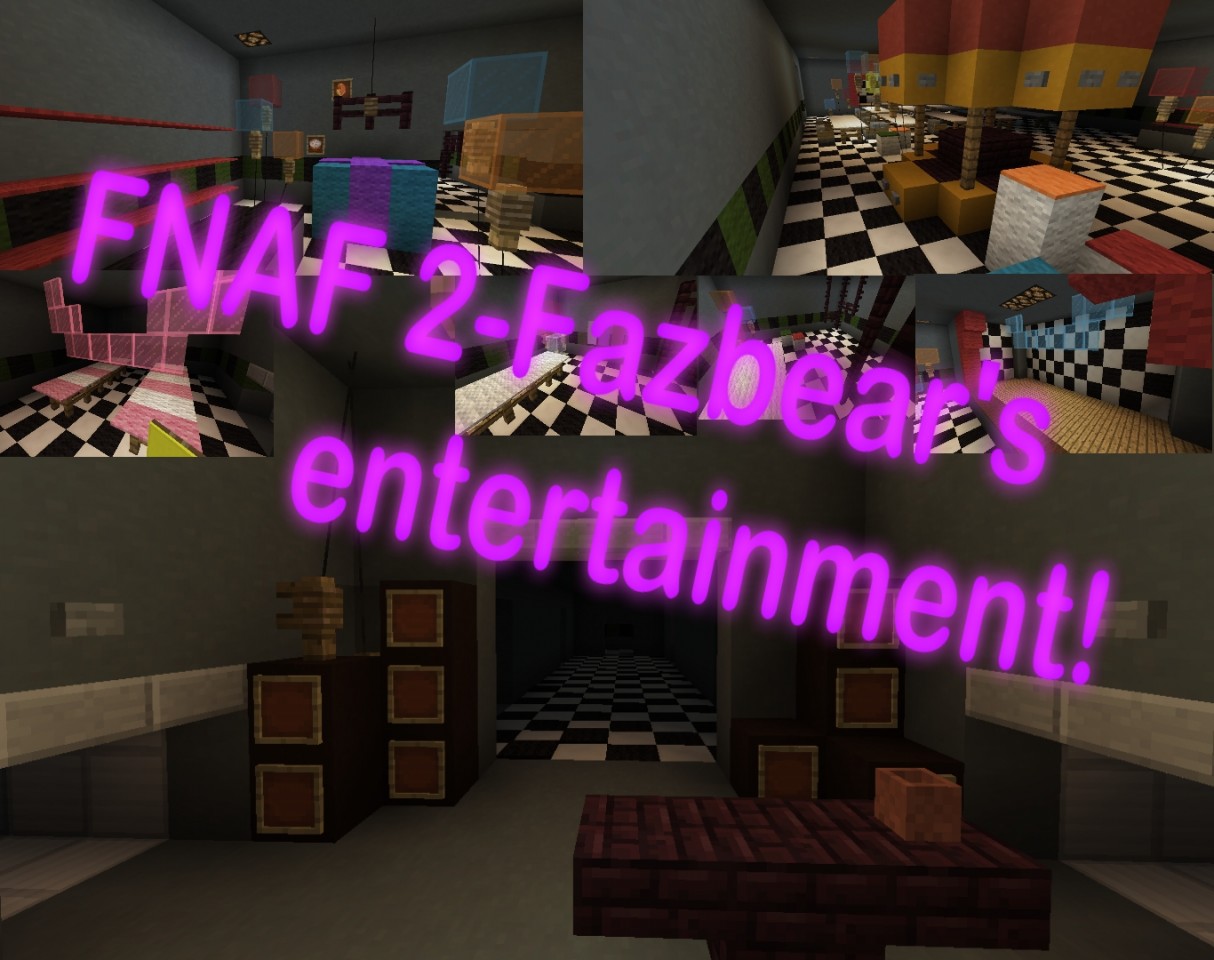 FNAF 2 Pizzeria Minecraft Map