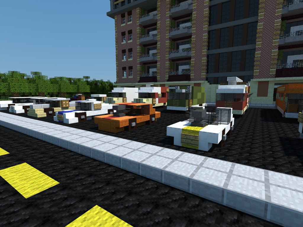 Hobo Joe's Cars and stuff - 20 minecraft cars ready for use! Minecraft Map