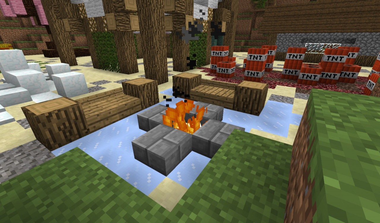 Small Hub/spawn Minecraft Map