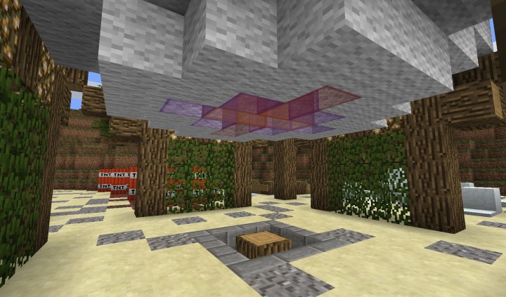 Small Hub/spawn Minecraft Map