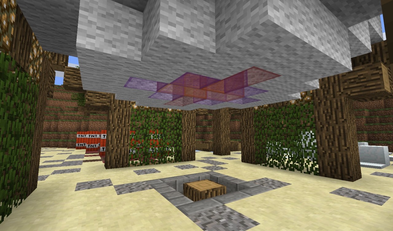 Small Hub/spawn Minecraft Map