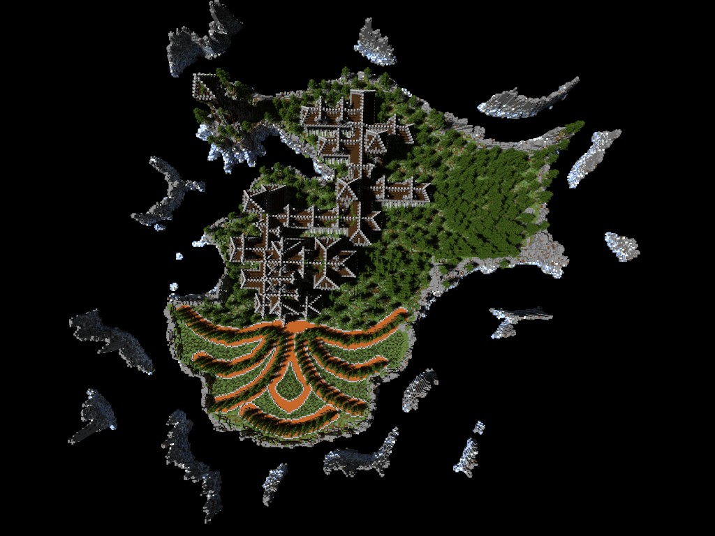 Medieval Fantasy Style Mansion - Banshee Minecraft Map