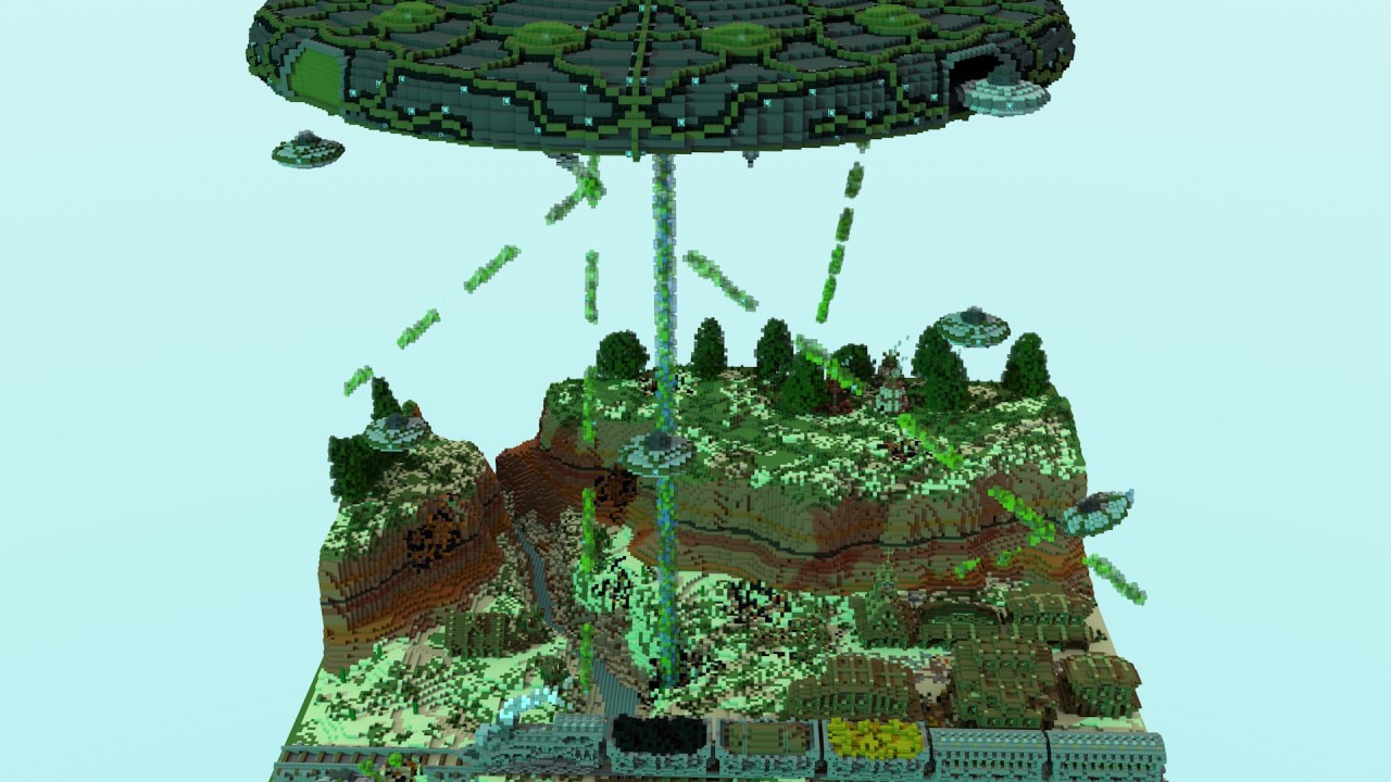 Alien Invasion Minecraft Map