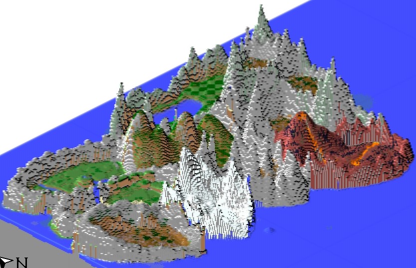 The Nine Realms - Norse Mythology Minecraft Map