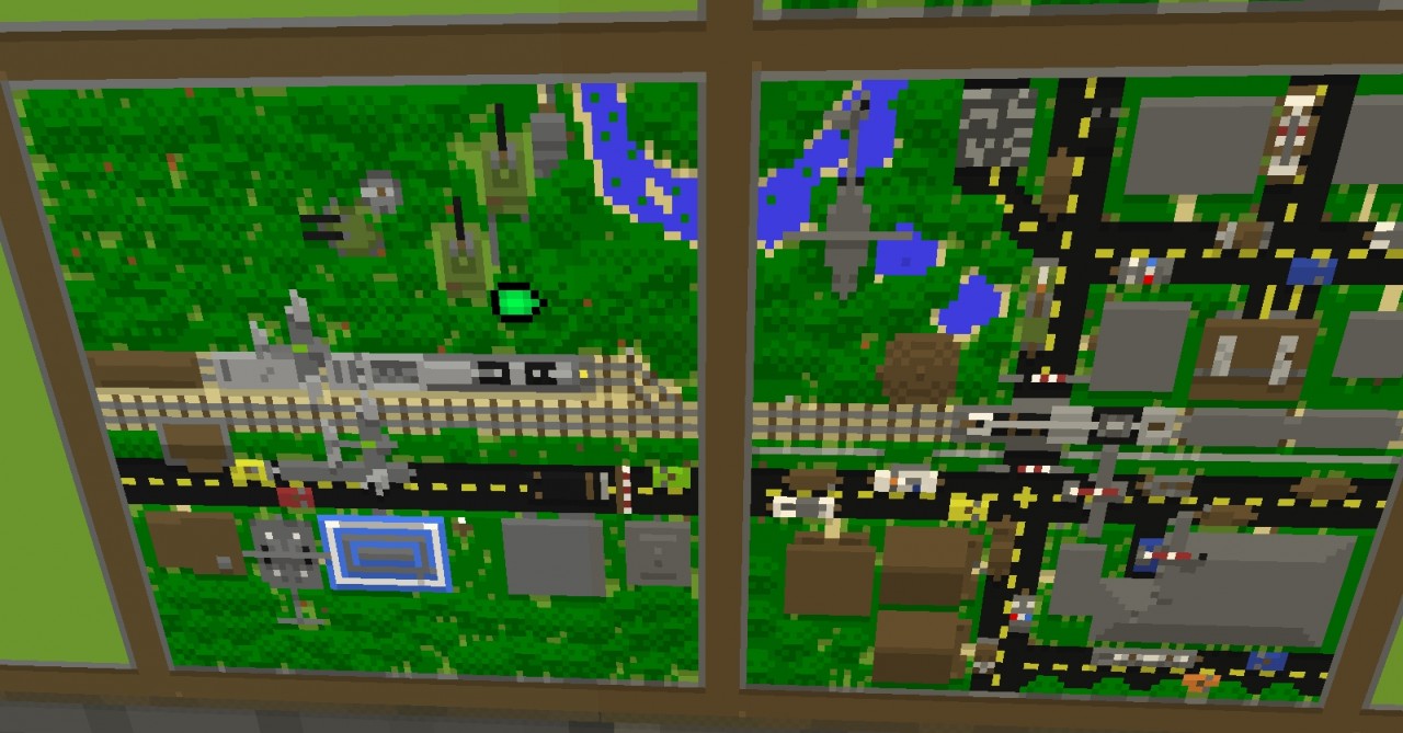 Minecraft Minertown 1927 South County Minecraft Map