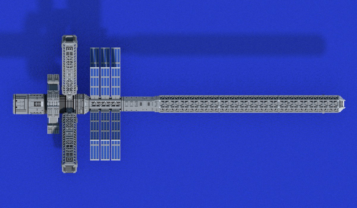 Strategic Orbital Linear Gun [SOLG] [1:2 Scale] Minecraft Map
