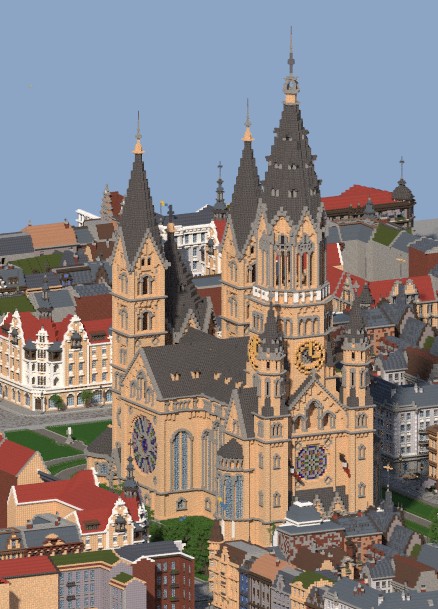 Replica Kaiser Wilhelm Gedächtniskirche/Kaiser Wilhelm Memorial Church ...