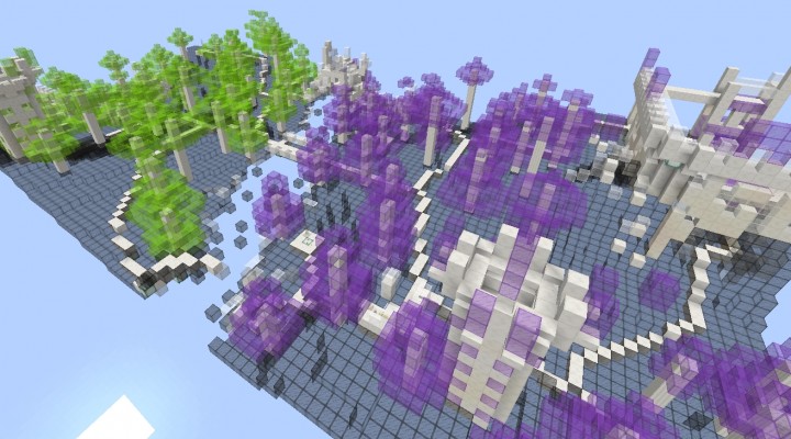 Shattered PVP Minecraft Map
