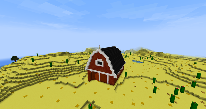 Barn Build Minecraft Map