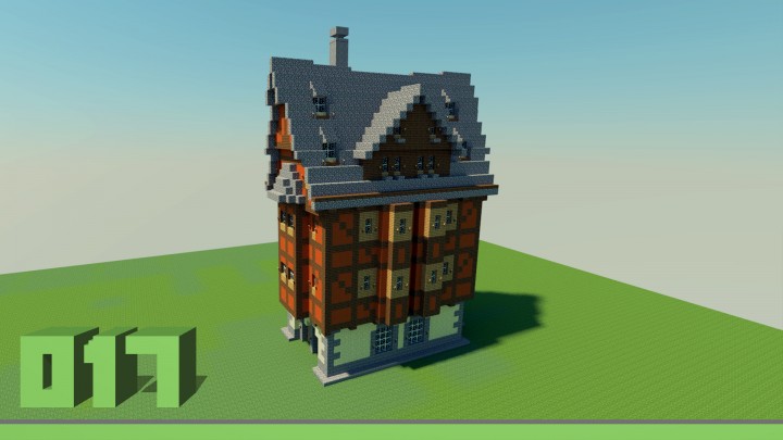 Tall Cityhouse Minecraft Map